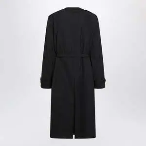 Prada Double-breasted Cotton-blend Trench Coat