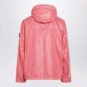 Stone Island Glossy Nylon Jacket - Pink