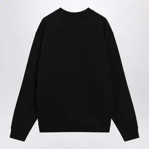 Jacquemus Crewneck Sweatshirt With Grosgrain Logo Detail
