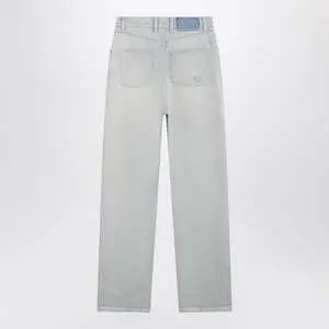 GOLDEN GOOSE Wide Leg Jeans With Cabochon Crystals