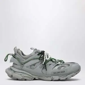 Balenciaga Track Sneakers In Grey/yellow/white/navy - Gray