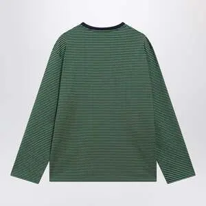 Miu Miu Striped Cotton Sweater