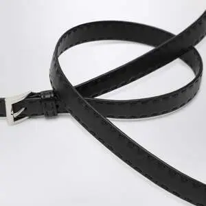 Prada Slim Leather Belt