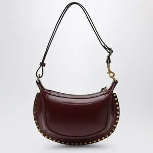 Isabel Marant Étoile Oskan Moon Shoulder Bag In Calfskin - Red