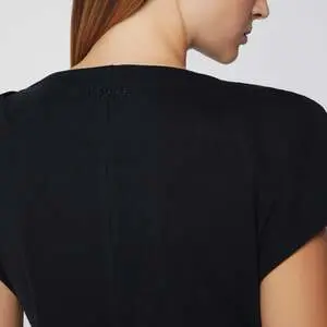 Isabel Marant Étoile Nadela Draped Jersey Dress - Black