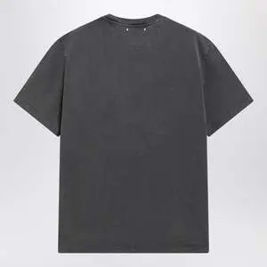 GOLDEN GOOSE Anthracite Grey Vintage-effect T-shirt - Gray