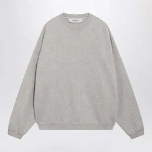 GOLDEN GOOSE Crewneck Cotton Sweatshirt - Gray