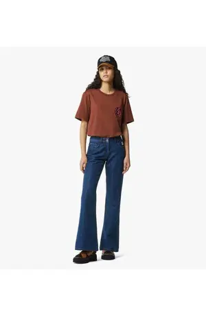 Mcm Flared Pants In Lurex Denim
