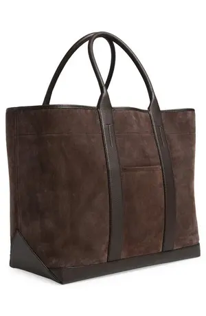 TOM FORD Large Leather Tote Bag