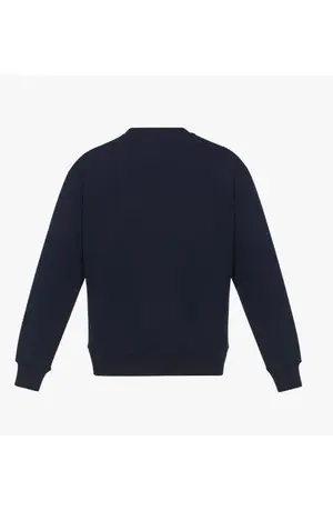 Mcm Logo Patch Bouclé Sweatshirt