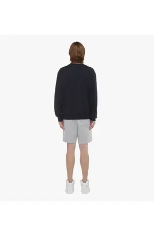 Mcm Logo Patch Bouclé Sweatshirt