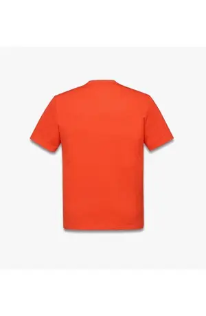 Mcm Rabot Pocket T-shirt - Orangeade