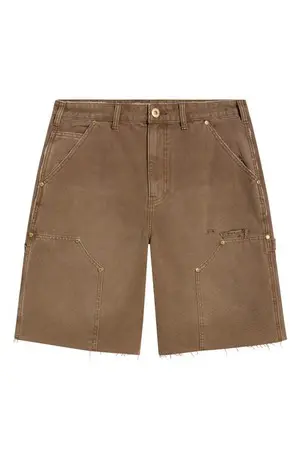 ELWOOD Ripped Carpenter Denim Shorts