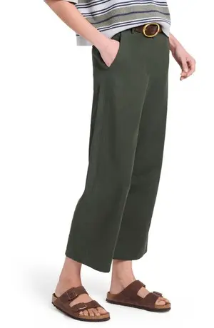 TWP Slouchy Crop Boyfriend Pants