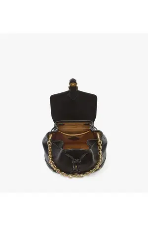 Mcm Mini Pina Drawstring Backpack In Studded Calfskin