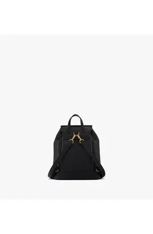 Mcm Mini Pina Drawstring Backpack In Studded Calfskin