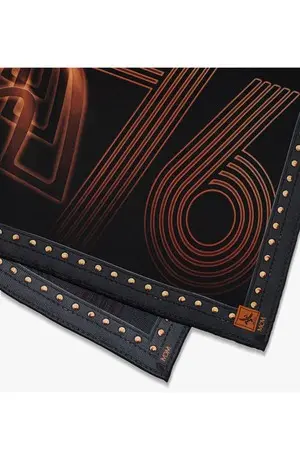 Mcm M50 Logo Silk Scarf