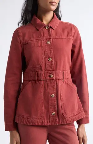 Veronica Beard Anzu Cotton Jacket