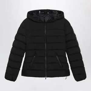 Moncler Herbe Short Down Jacket - Black