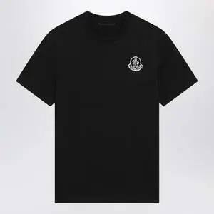 Moncler Cotton Jersey T-shirt With Logo Patch