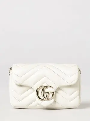 Gucci Quilted Leather Mini Bag - Cream