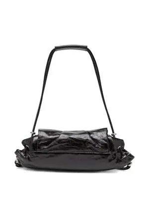 DIESEL® Scrunch Leather Shoulder Bag - Multicolor