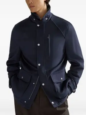 Brunello Cucinelli Wool Caban Coat