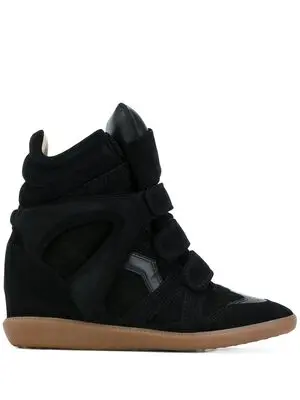 Isabel Marant Étoile Bekett Leather Sneakers - Multicolor