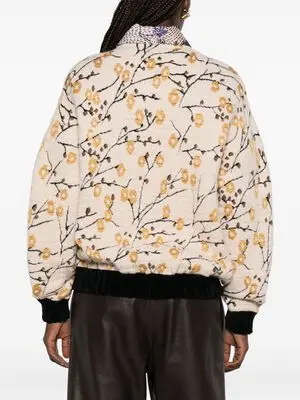 FORTE_FORTE Jacquard Bomber Jacket