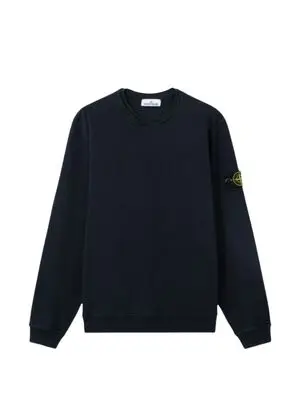 Stone Island Logo Cotton Sweatshirt - Multicolor