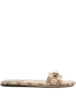 Gucci Horsebit Flat Sandals