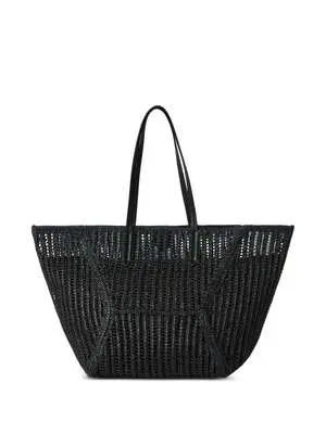 Brunello Cucinelli Raffia Tote Bag - Multicolor