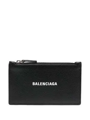 Balenciaga Cash Leather Card Case - Multicolor