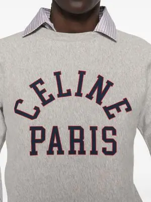 Celine Paris Logo Cotton T-shirt