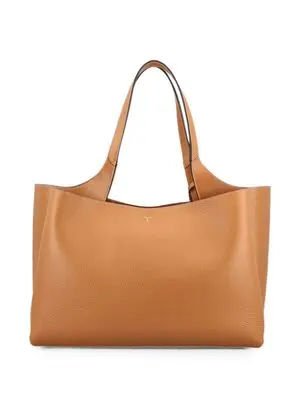 TOD'S Timeless Medium Leather Tote - Multicolor