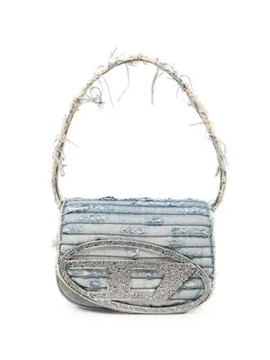 DIESEL® 1dr Leather Shoulder Bag - Multicolor