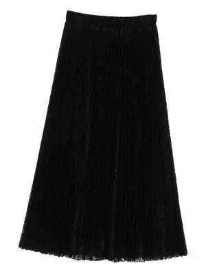 ERMANO SCERVINO Ermanno Scervino Embroidered Long Skirt - Multicolor
