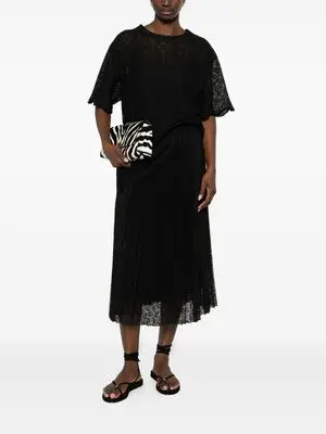 ERMANO SCERVINO Ermanno Scervino Embroidered Long Skirt