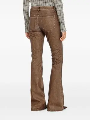 DIESEL® Bootcut Flared Trousers - Multicolor
