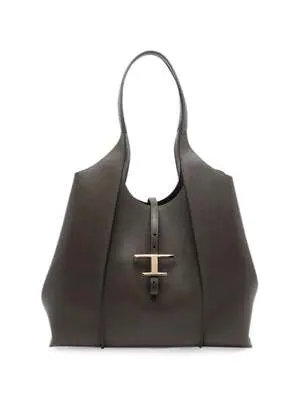TOD'S TOD'S Timeless Medium Leather Tote Bag Multicolor