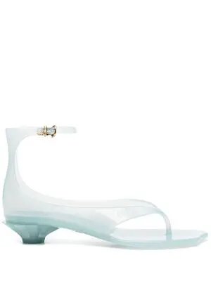 Chloé CHLOE Jelly Sandals With Buckle Ankle Strap Multicolor