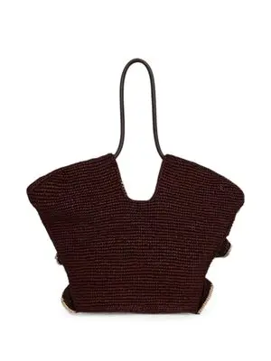 Zimmermann Goldentime Raffia Tote - Multicolor