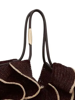Zimmermann Goldentime Raffia Tote - Multicolor