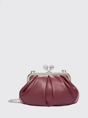 Max Mara Leather Clutch - Brown