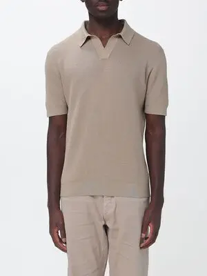 Zegna Polo Shirt Beige - Cream