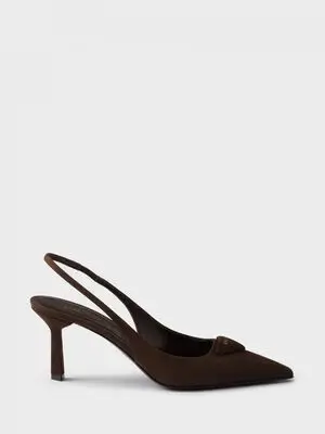 Prada Slingback Pumps - Brown