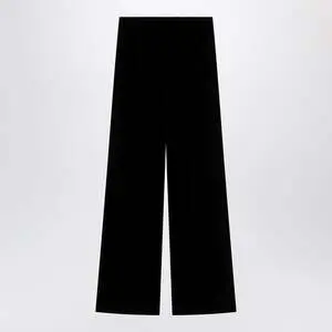 Valentino Garavani Viscose-blend Trousers - Black