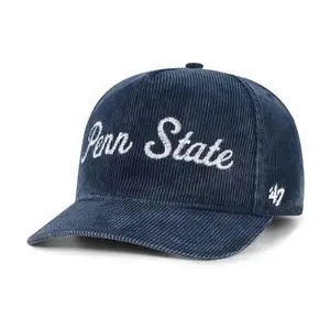 '47 47 Penn State Nittany Lions Reclaim Snow Wash Corduroy Hitch Baseball Cap - Navy