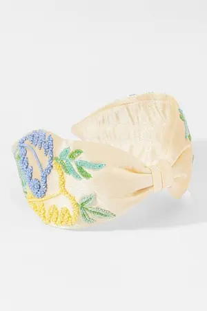 HAIR DRAMA CO. Hair Drama Co Summer Leaf Knotted Headband