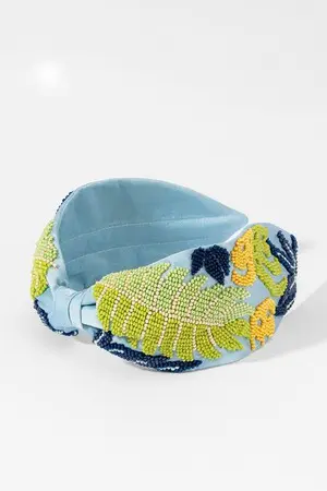 HAIR DRAMA CO Emerald Tropic Tiara